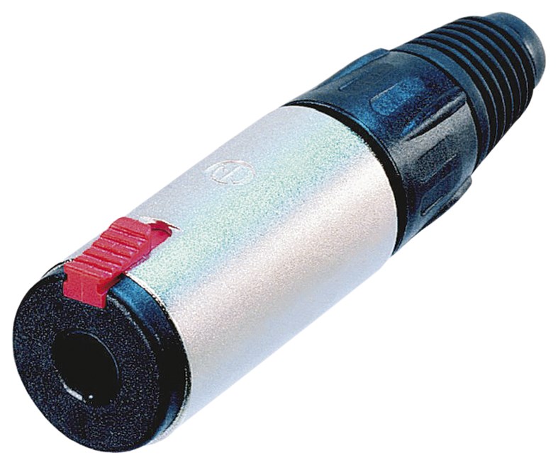 HW Audio:. Neutrik, Nj3fc6in Line Locking Jack Socket, Silver