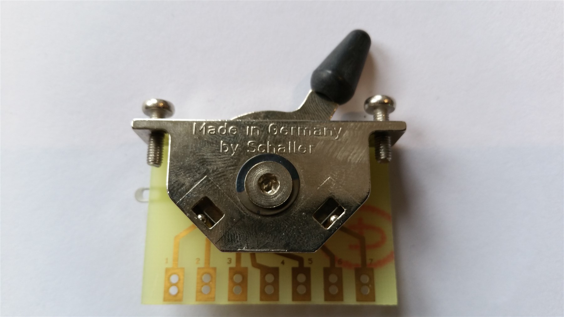 HW Audio:. Schaller Guitar Selector Switch 5-way - 5105S