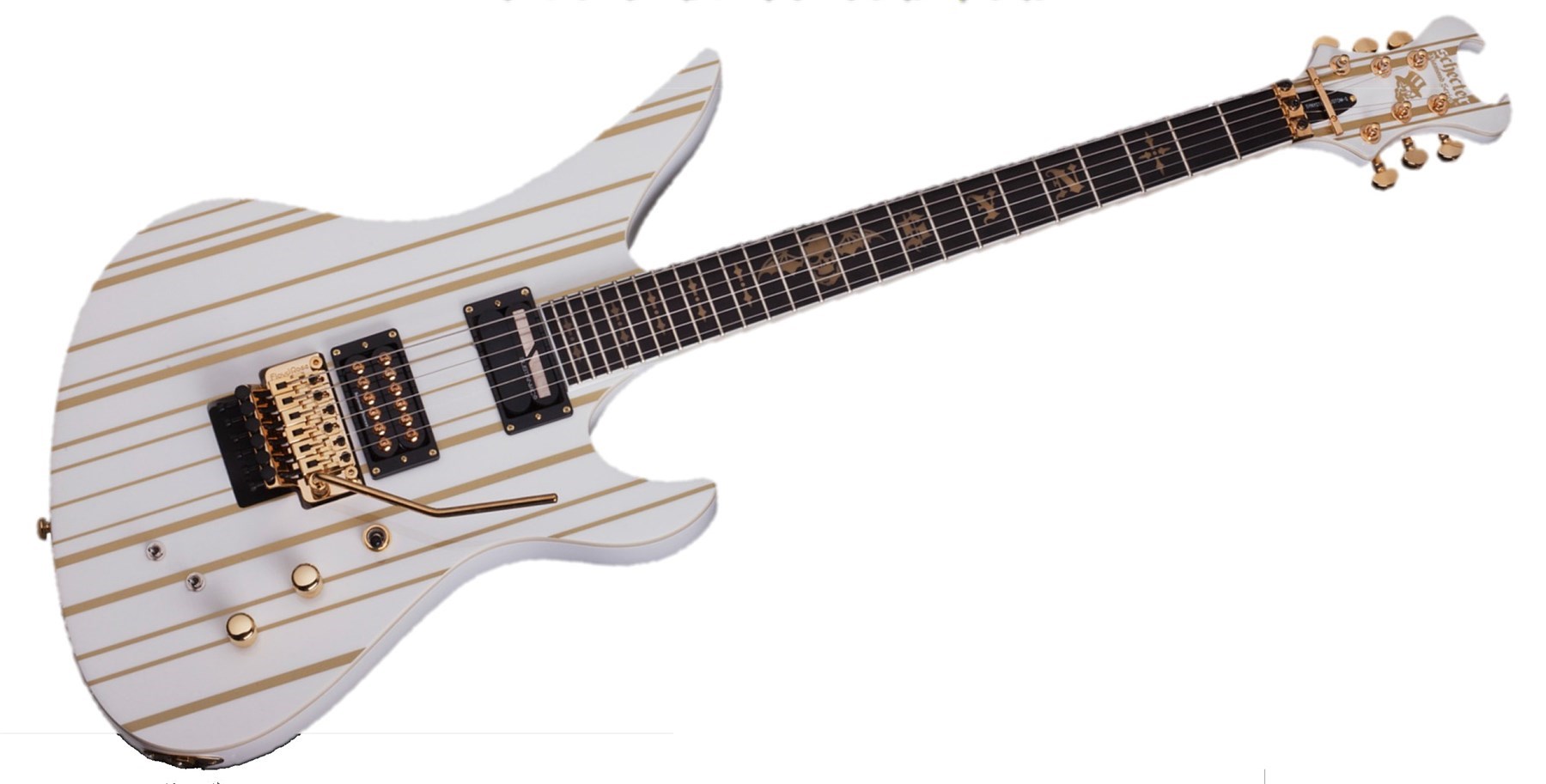 HW Audio:. Schecter Synyster Gates Custom-S 2014 Special Edition, White ...