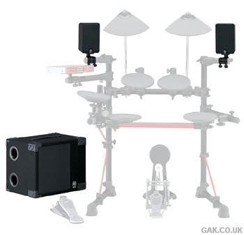 HW Audio:. Yamaha DTX Drum Monitoring System, Black, MS50DR