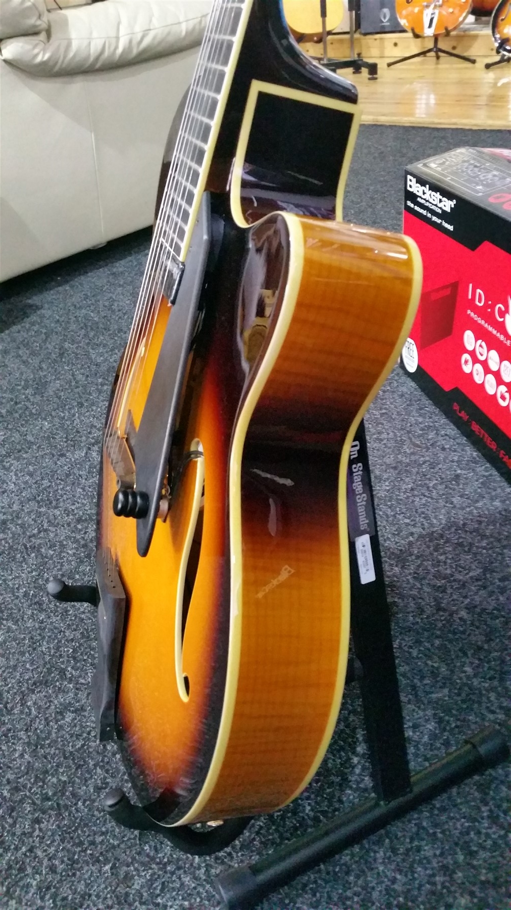 HW Audio:. Peerless Manhattan Archtop Cutaway Electric Jazz Guitar ...