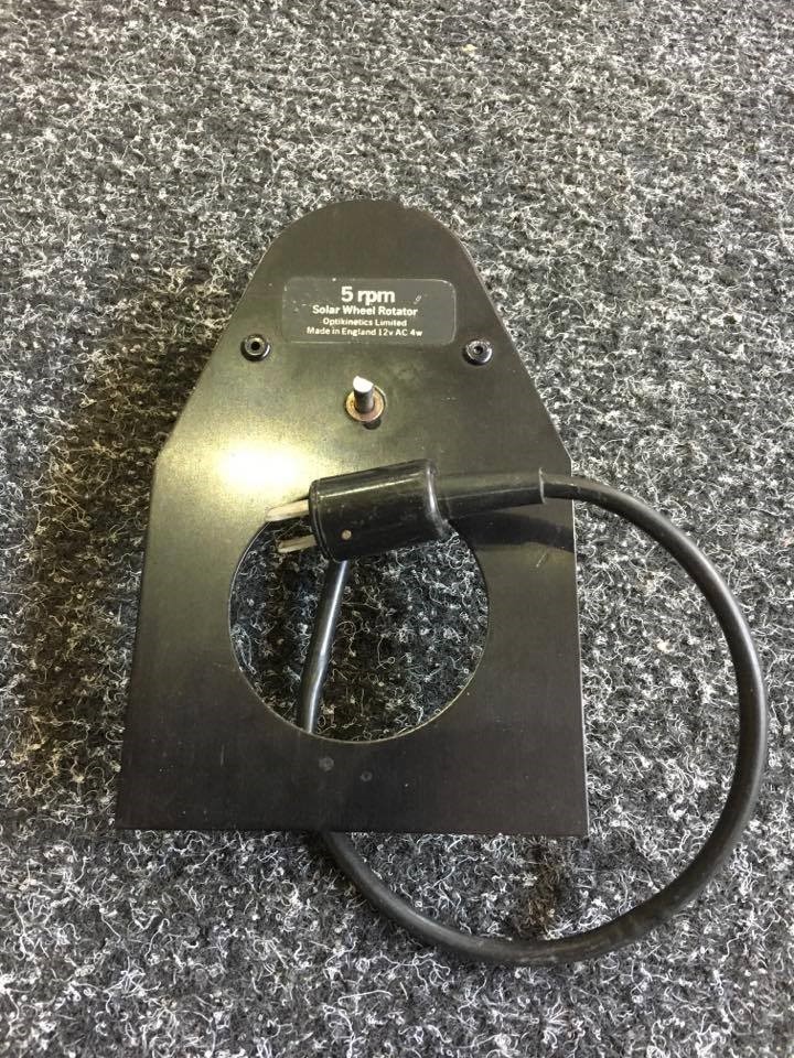 HW Audio:. Optikinetics 5 Rpm Solar 250 Wheel Rotator