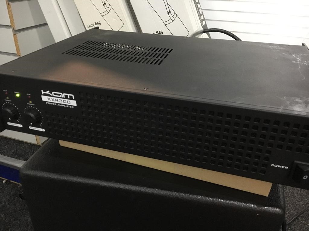 HW Audio:. Kam KXR300 Power Amplifier - Used