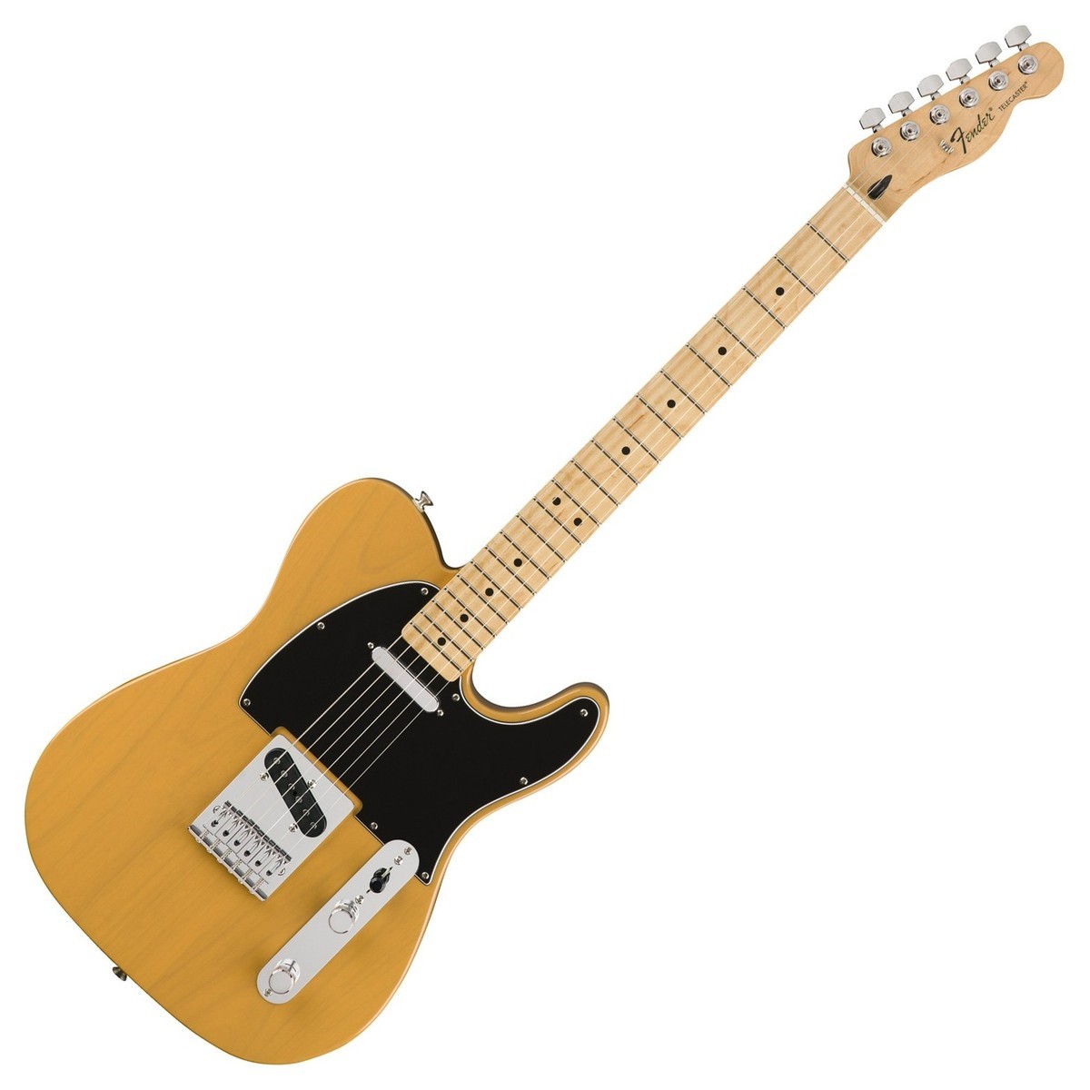 HW Audio:. Fender Standard Telecaster Maple Neck, Butterscotch Blonde