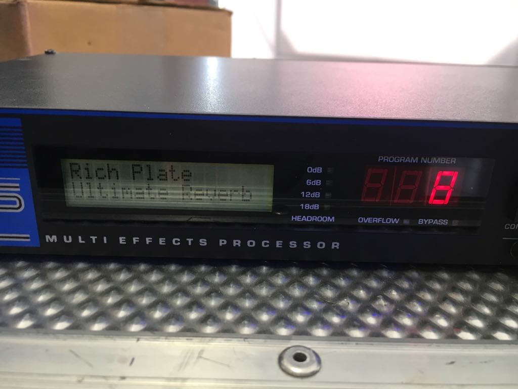 HW Audio:. Digitech 256 XL Effects Rack - Used