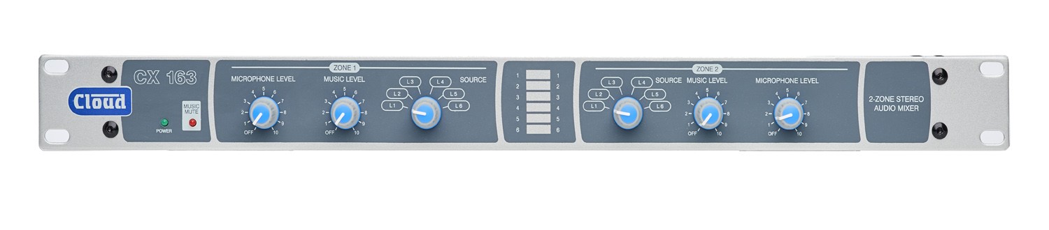 HW Audio:. Cloud CX163 EK 1U Rack Mixer - Box Opened