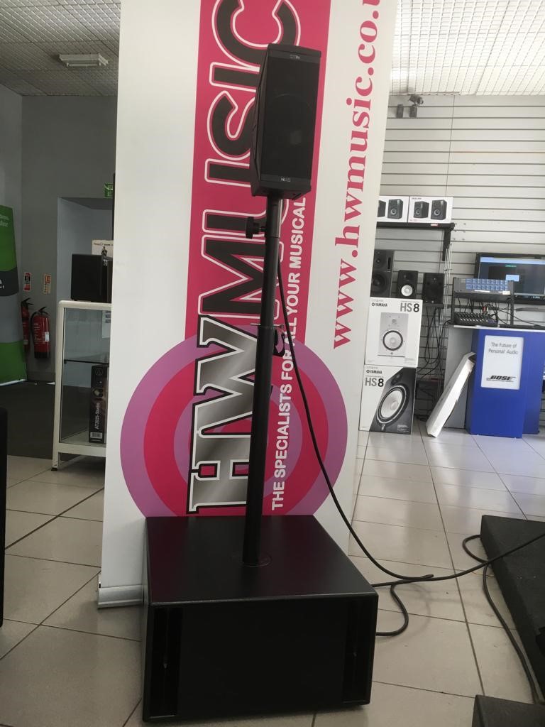 HW Audio:. Nexo DTD / ID Pa System - Complete Powered PA Package