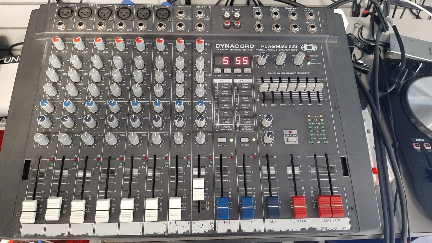 HW Audio:. Dynacord Powermate 600 Original Powered Mixer with Effects ...