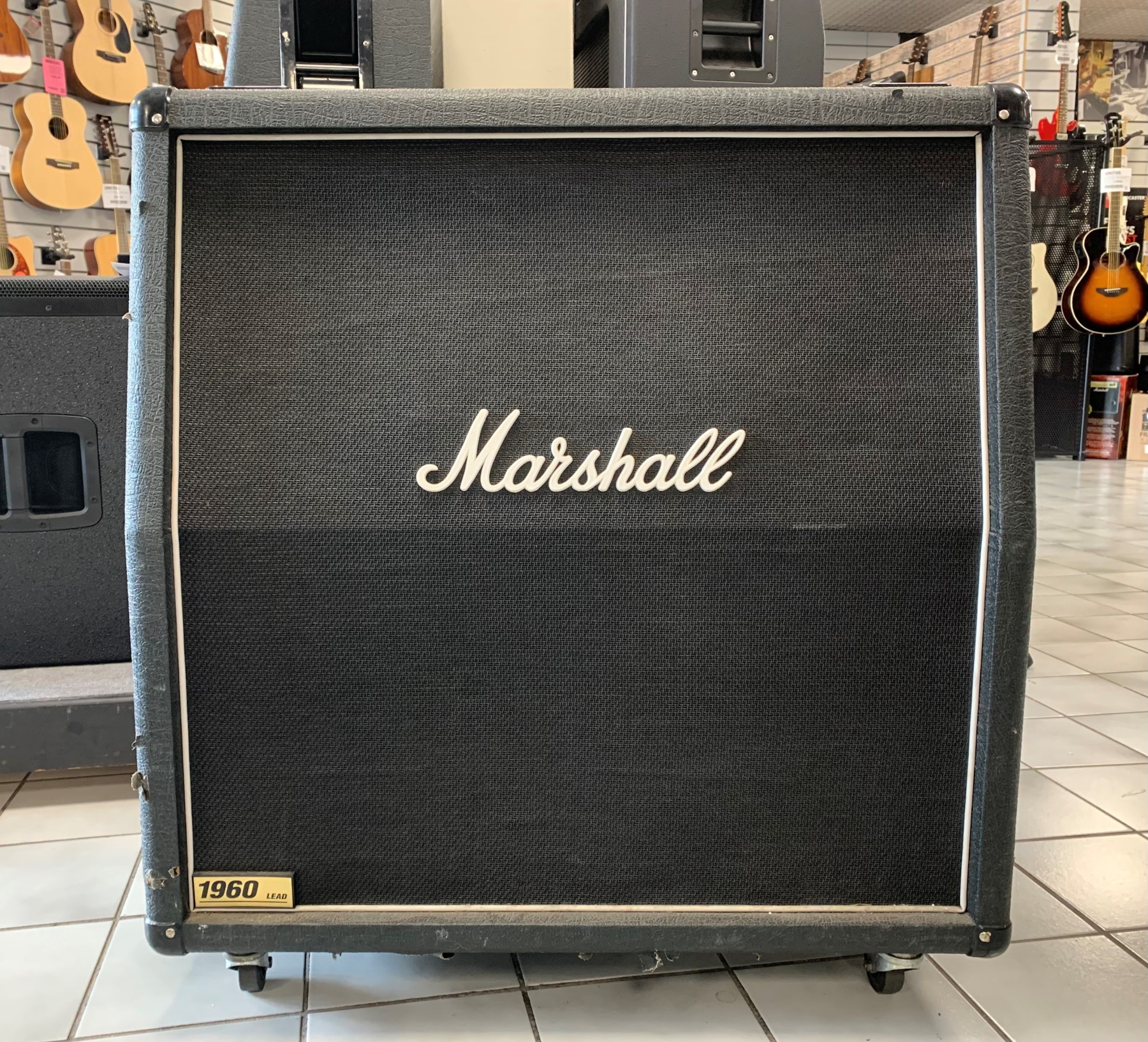 HW Audio:. Marshall 1960a 4x12 Guitar Cabinet - Used, Black