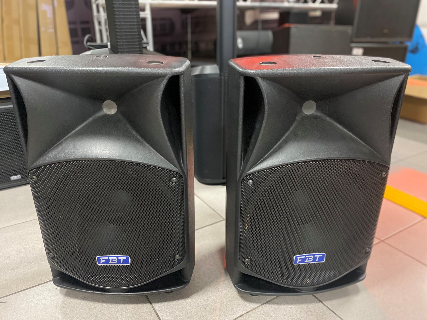 HW Audio:. FBT Promaxx 14A Active Speakers 14" - Used, Black