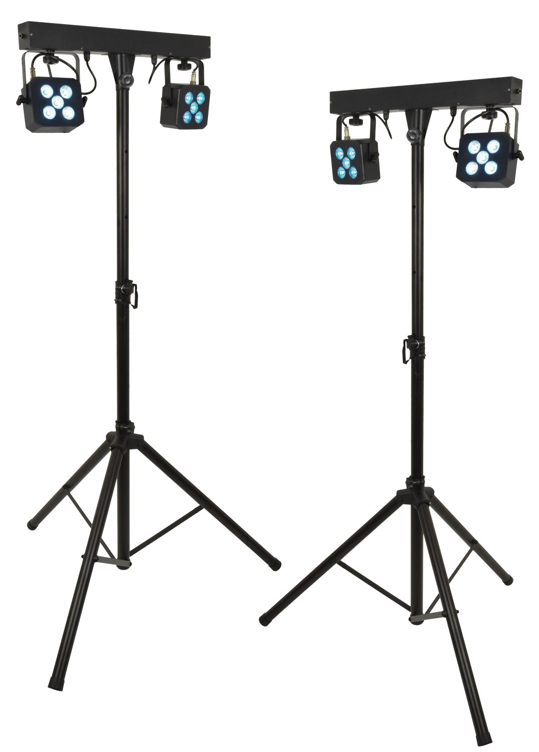 HW Audio:. QTX DJ / Band Lighting Stereo Twin PAR Bar Stereo Bar (151 ...