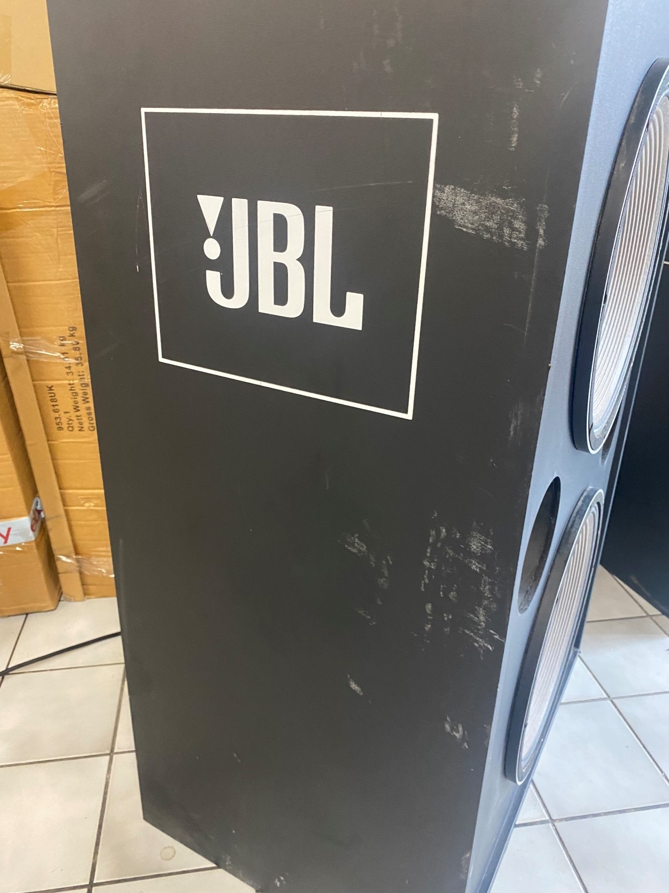 HW Audio:. JBL 2 X 15" Cinema Bass Bin, Each - Used