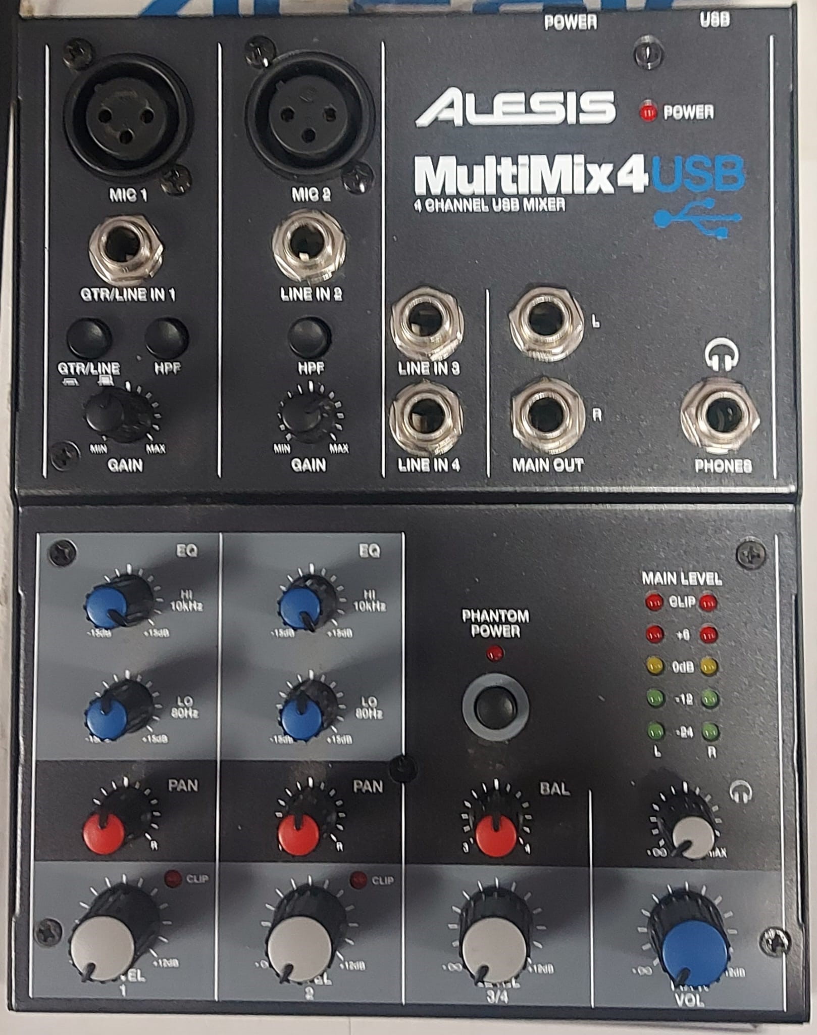 HW Audio:. Alesis Multimix 4 USB - Used
