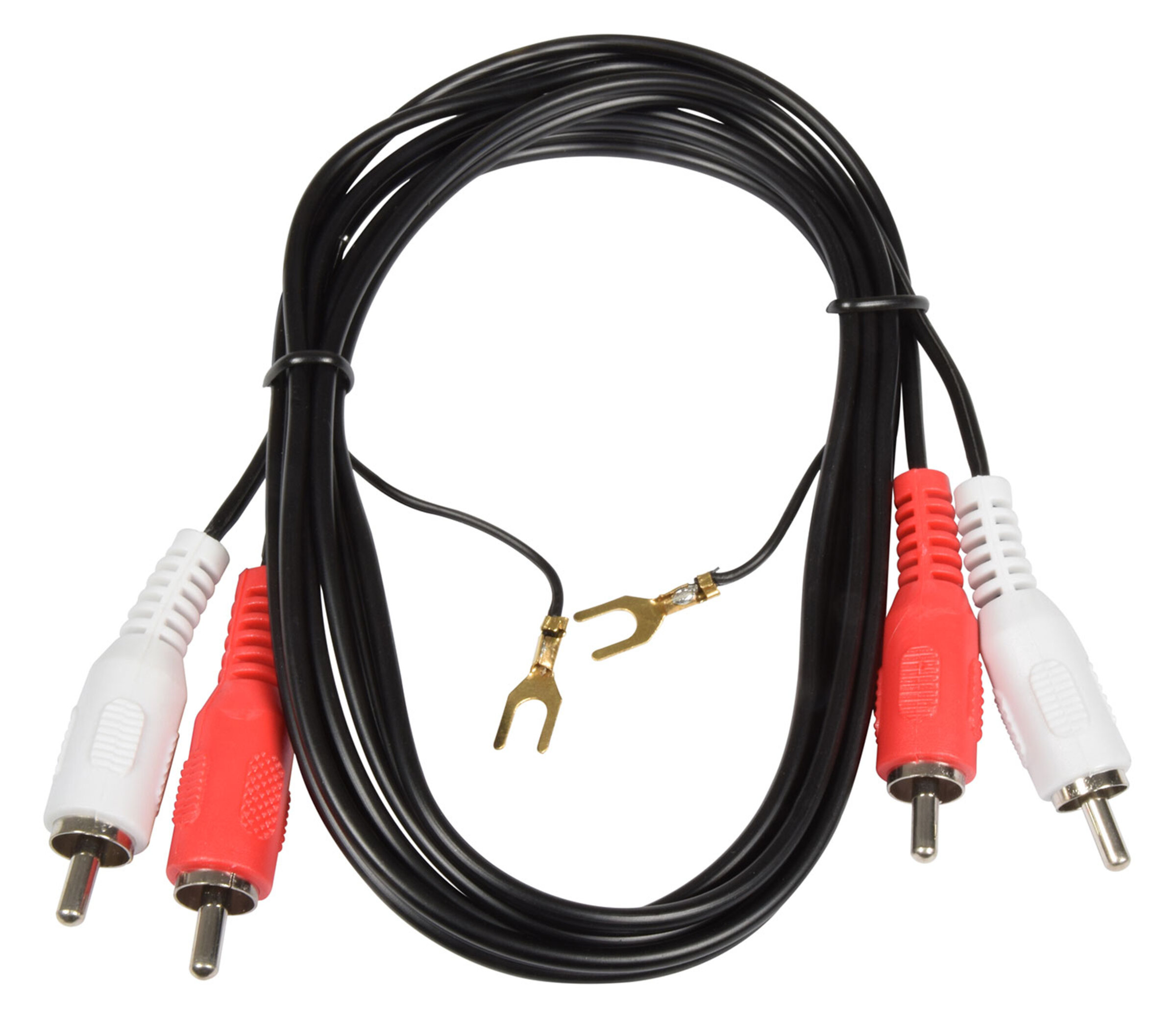 HW Audio:. 2RCA Plugs To 2RCA Plugs With Ground Wire For Turntables ...