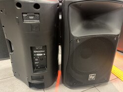 HW Audio:. Electrovoice ZX4 Passive PA Speakers, Pair Used