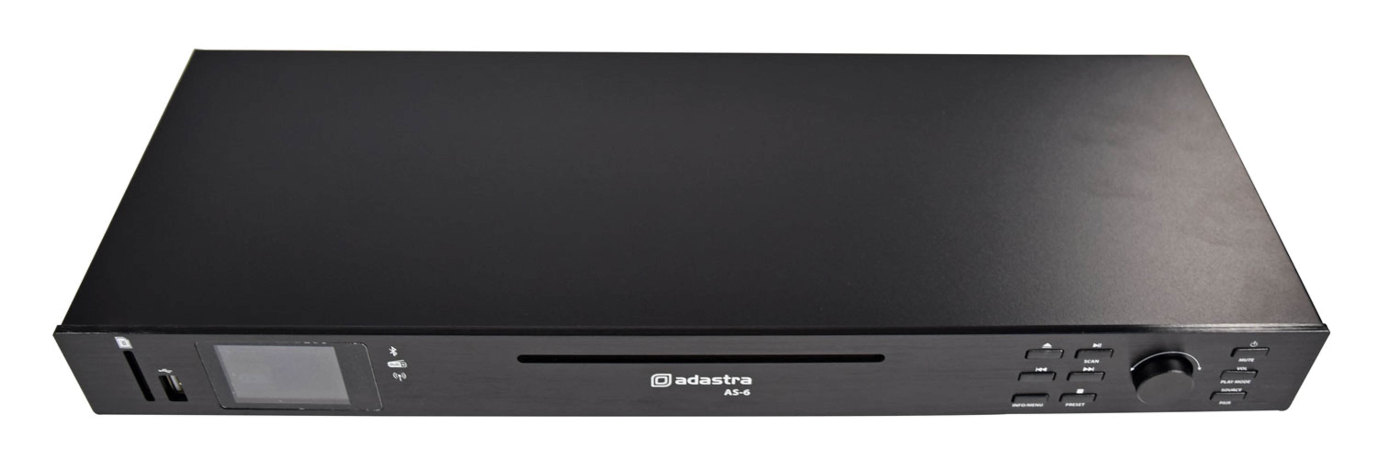 HW Audio:. Adastra AS-6 Media Player 952.986 1U Rack Mount, New Stock