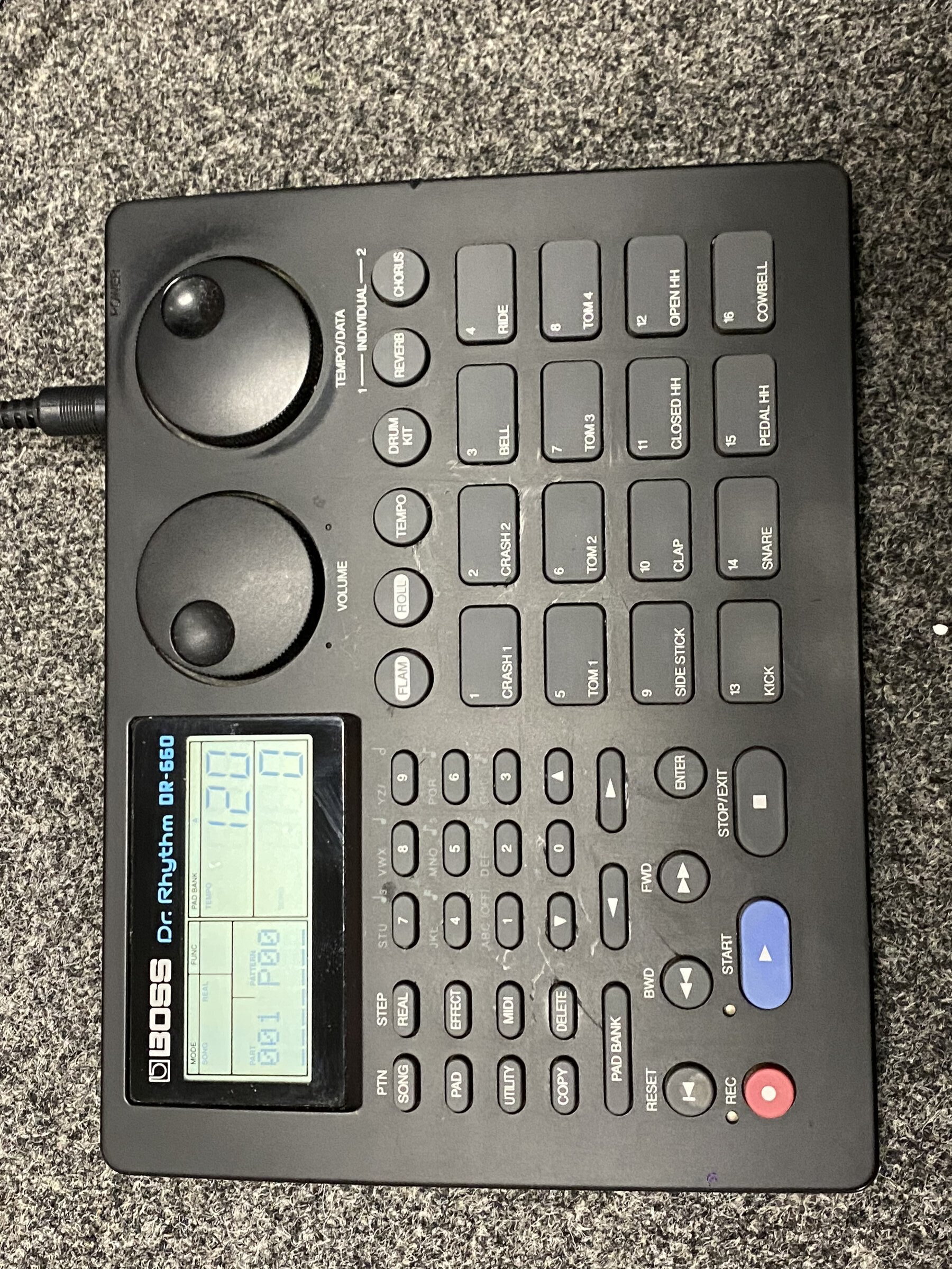 HW Audio:. Boss Dr Rhythm DR 660 Drum Machine - Used