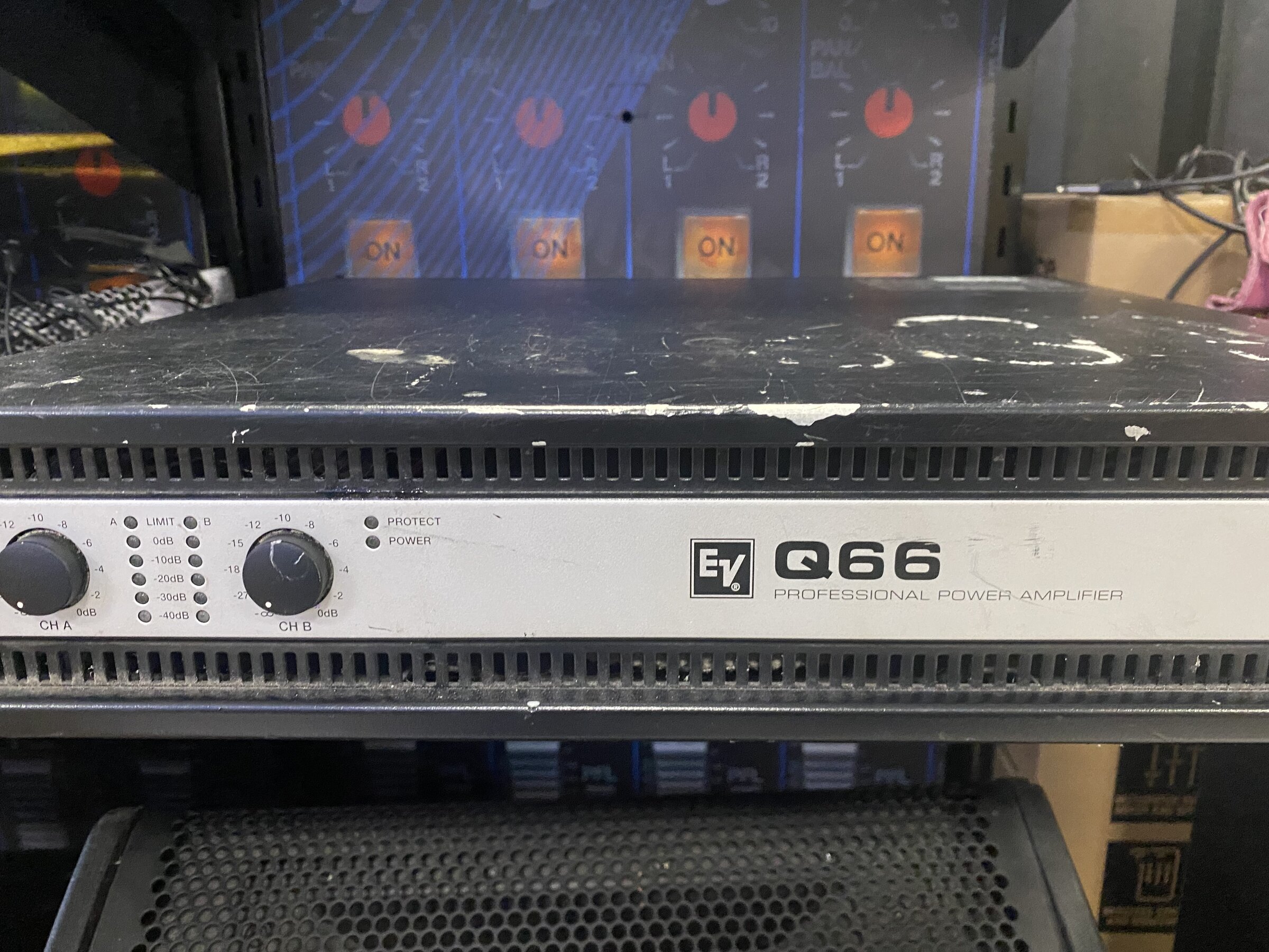 HW Audio:. EV Q66 Power Amplifier - Used