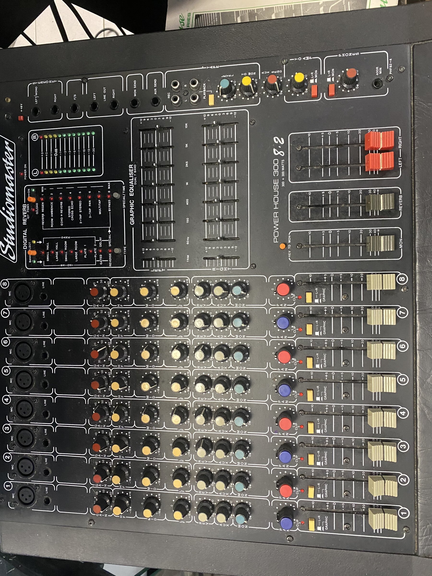 HW Audio:. Studiomaster Powerhouse 300 - Used