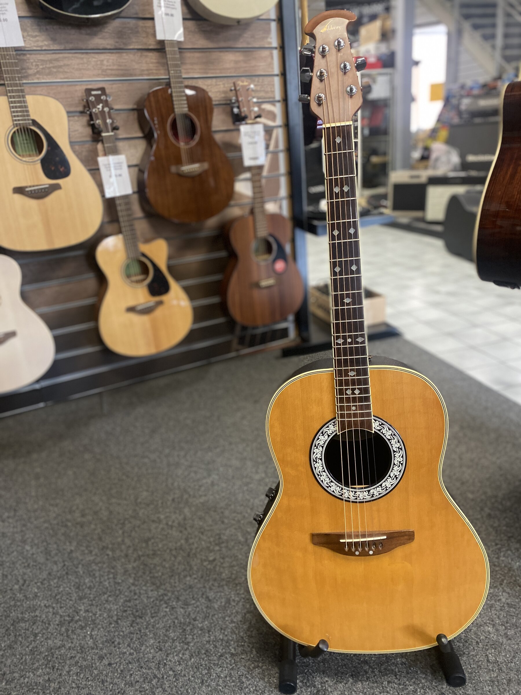 HW Audio:. Ovation Celebrity CC67 Acoustic Guitar, Made in Korea - Used