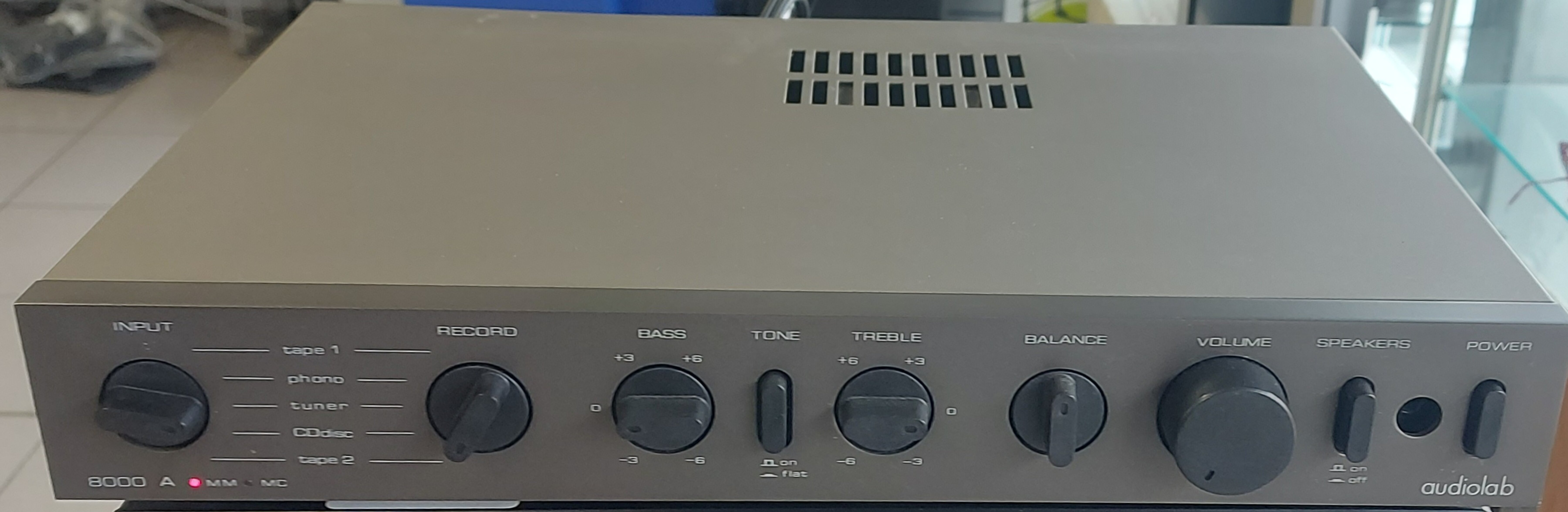 HW Audio:. Audiolab 8000A Amp - Used, Black