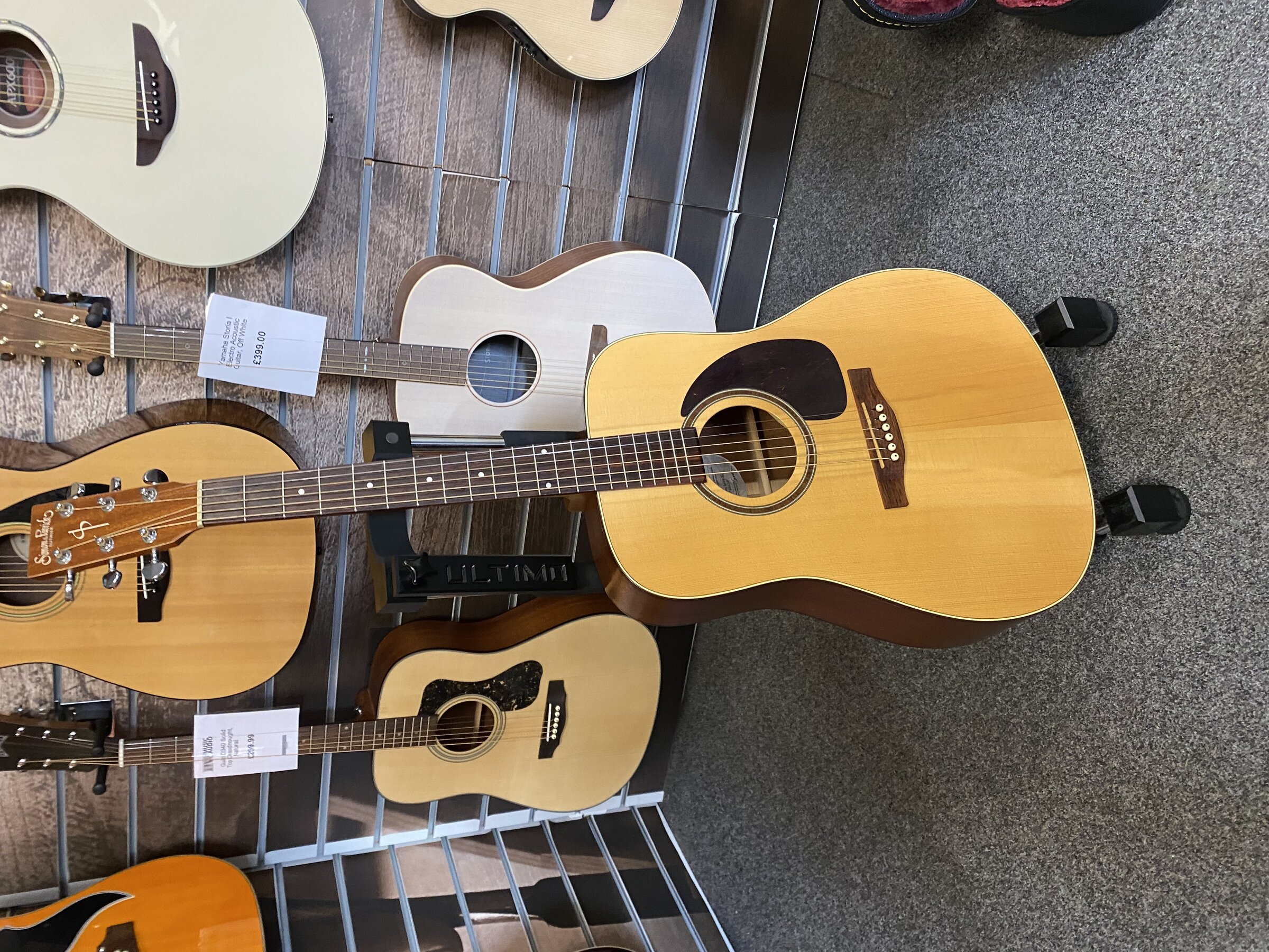 HW Audio:. Simon and Patrick Woodland Pro Spruce SG Acoustic Guitar ...