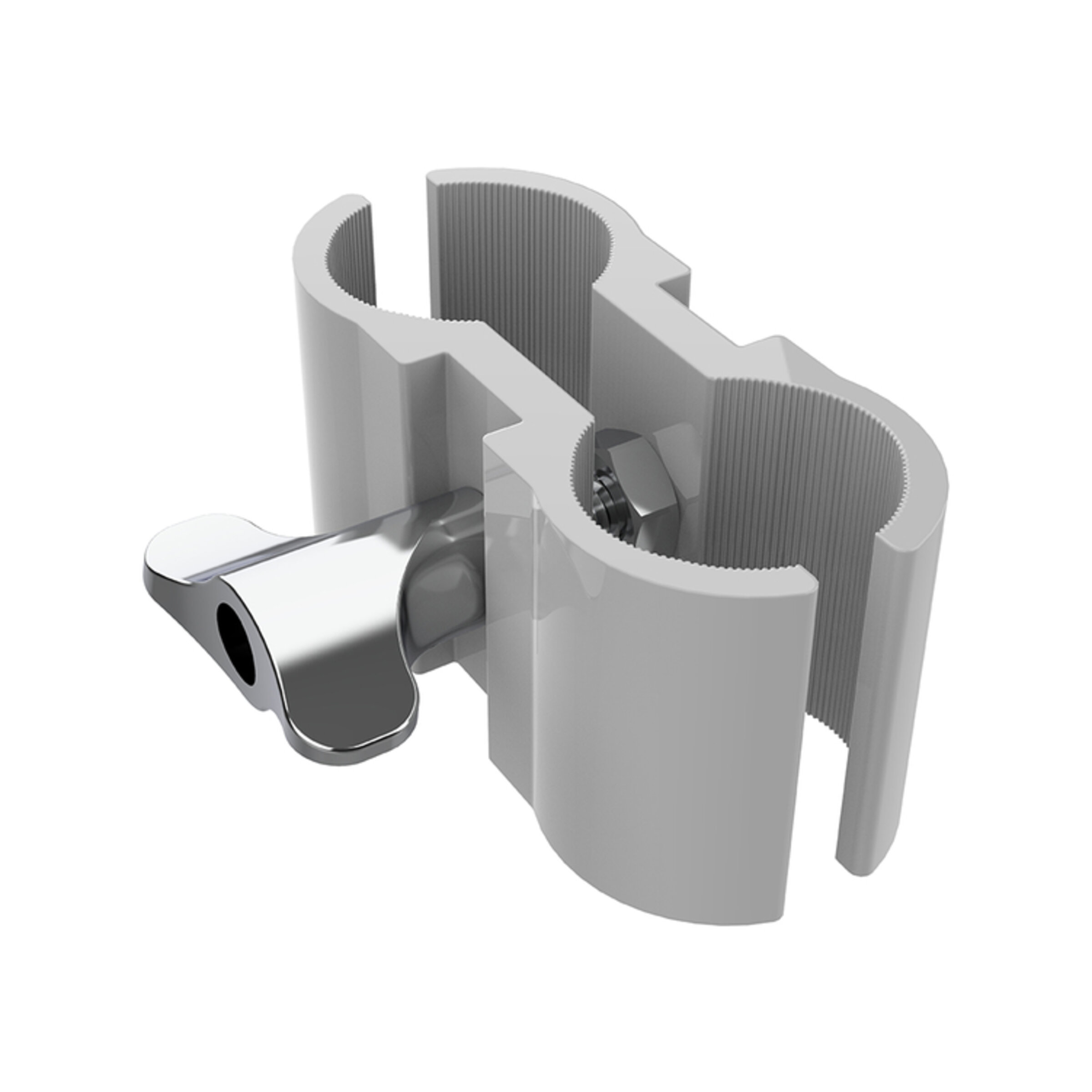 HW Audio:. Ultimax Truss Booth Overhead Upright Clamps (Set of 4), White