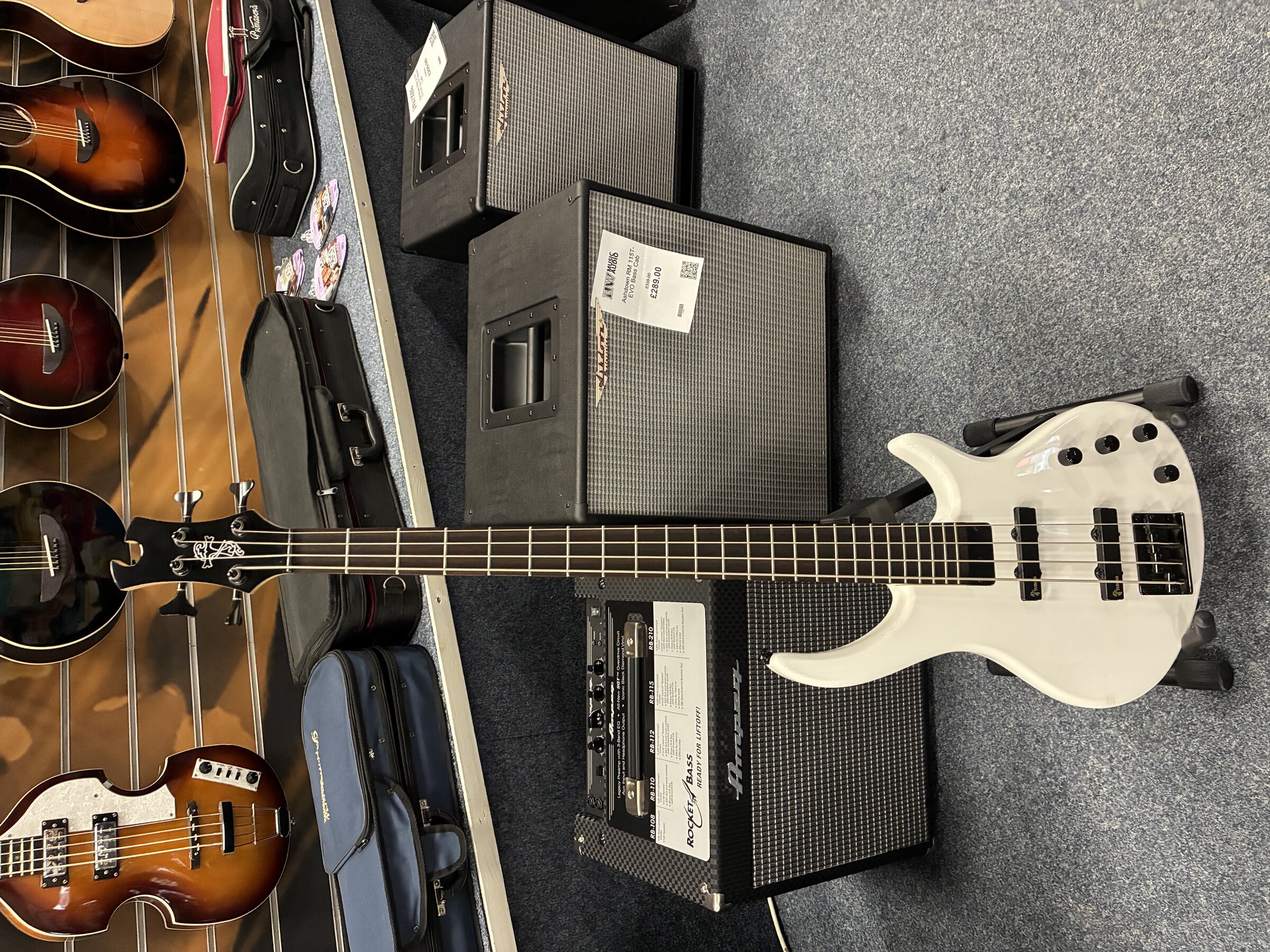 HW Audio:. TOBY by Tobias Bass - Used, Alpine White