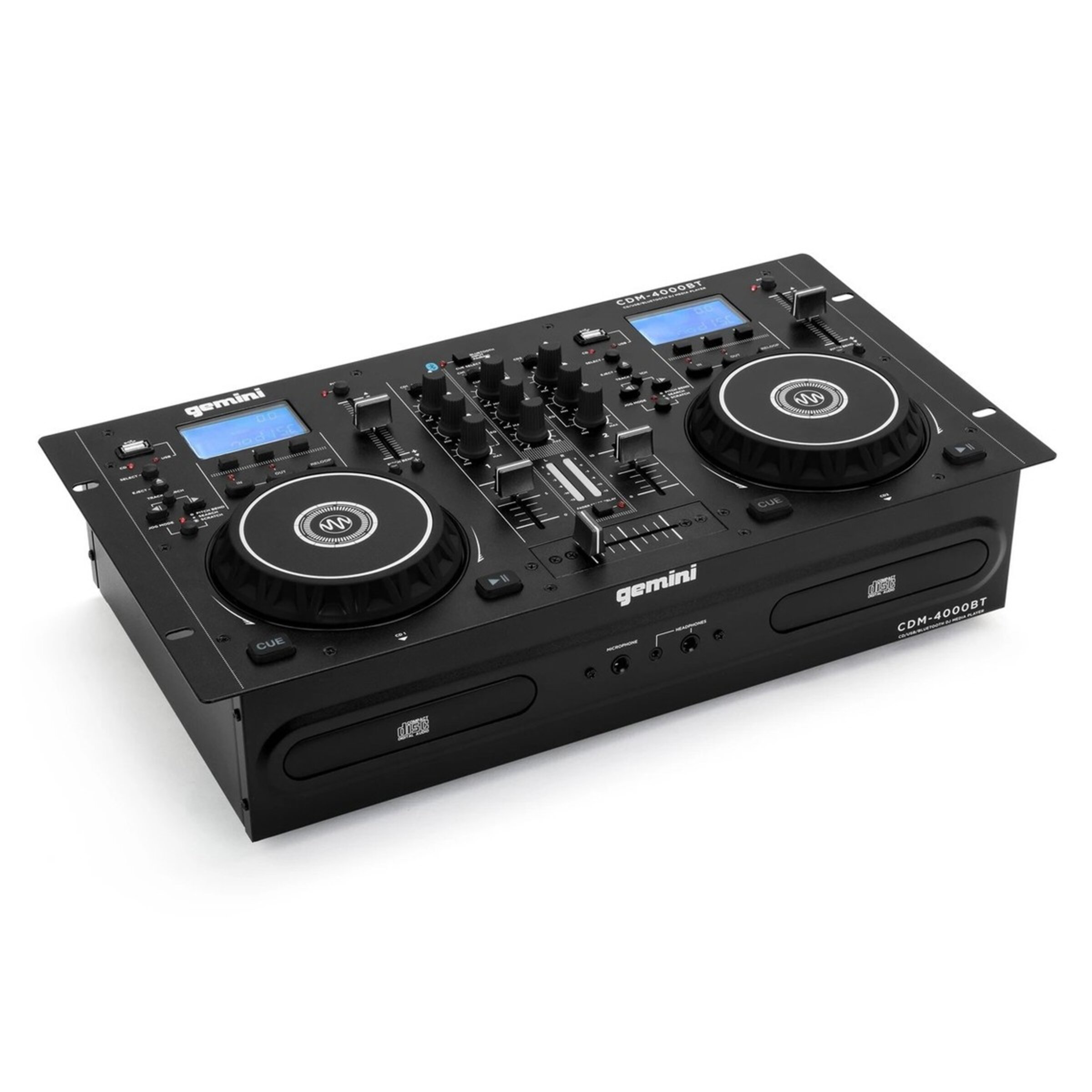 HW Audio:. Gemini CDM-4000BT Dual CD, USB, Mixer Combo with Bluetooth