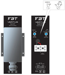 HW Audio:. FBT CLA 403T Column Array 4x3" 120 WRMS, WHITE 41824 PASSIVE 100V