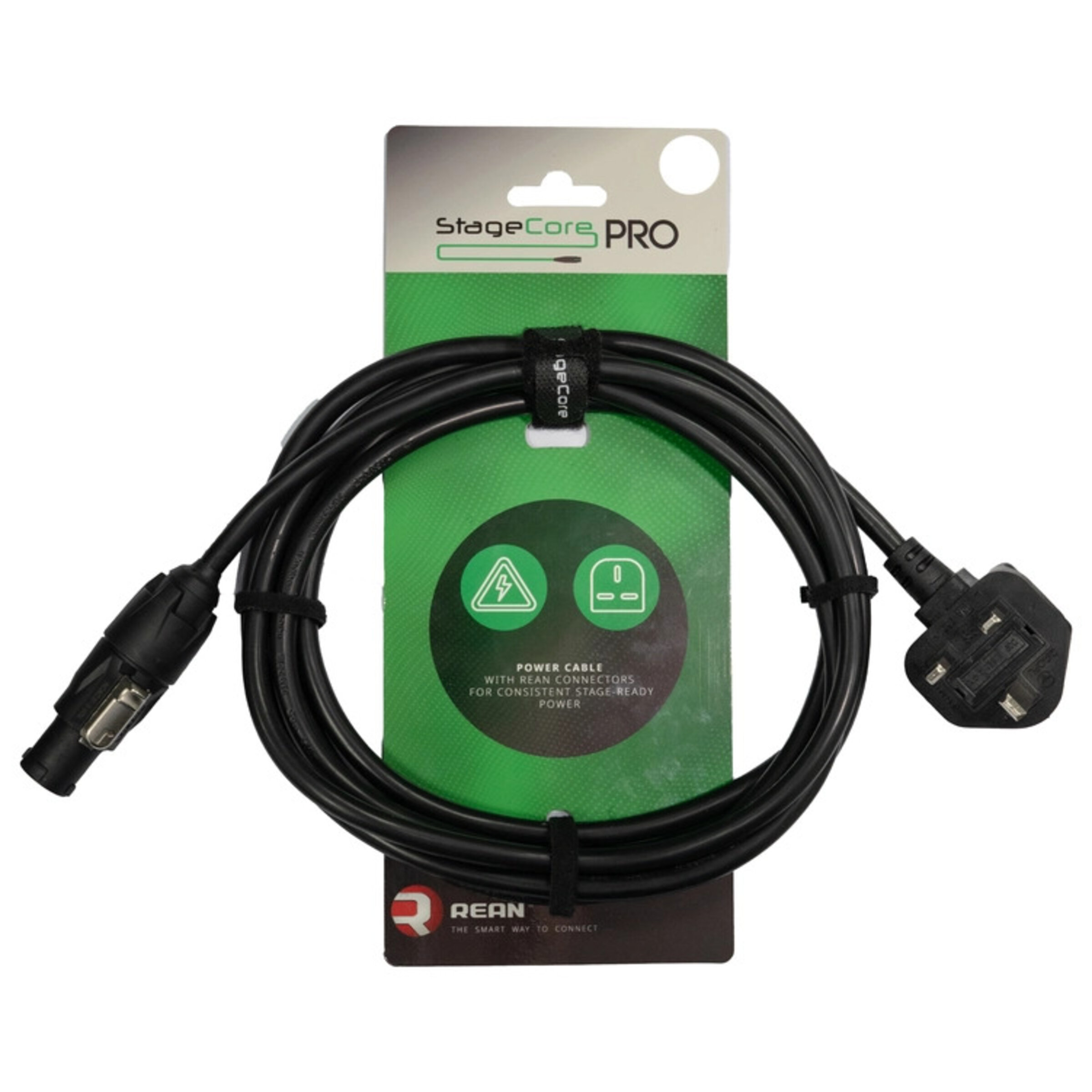 HW Audio:. StageCore REAN TR1 Tru Con 1 / True 1 - to 13A UK Plug, 10 ...